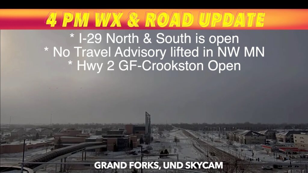 4 PM UPDATE: Roads Open, Cold Weather Rolling In For The Weekend - iNewZ