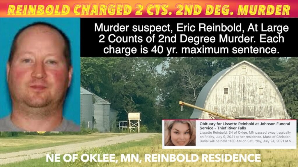 AUGUST 2ND REPORT: Suspect, Eric Reinbold Charged With Murder In ...