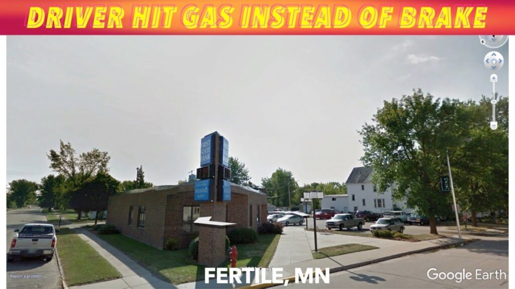 Driver Hit Gas Instead Of Brake Crash In Fertile, Minnesota - iNewZ