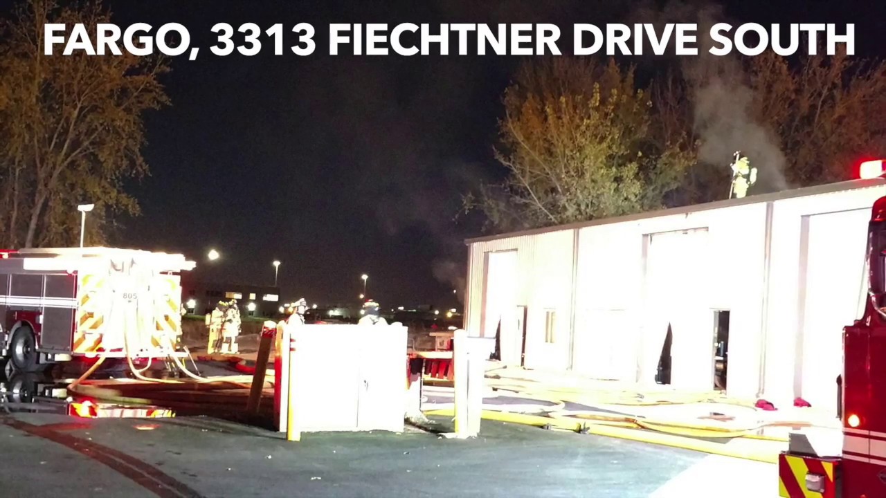Fargo Fire Damages Commercial Building - iNewZ