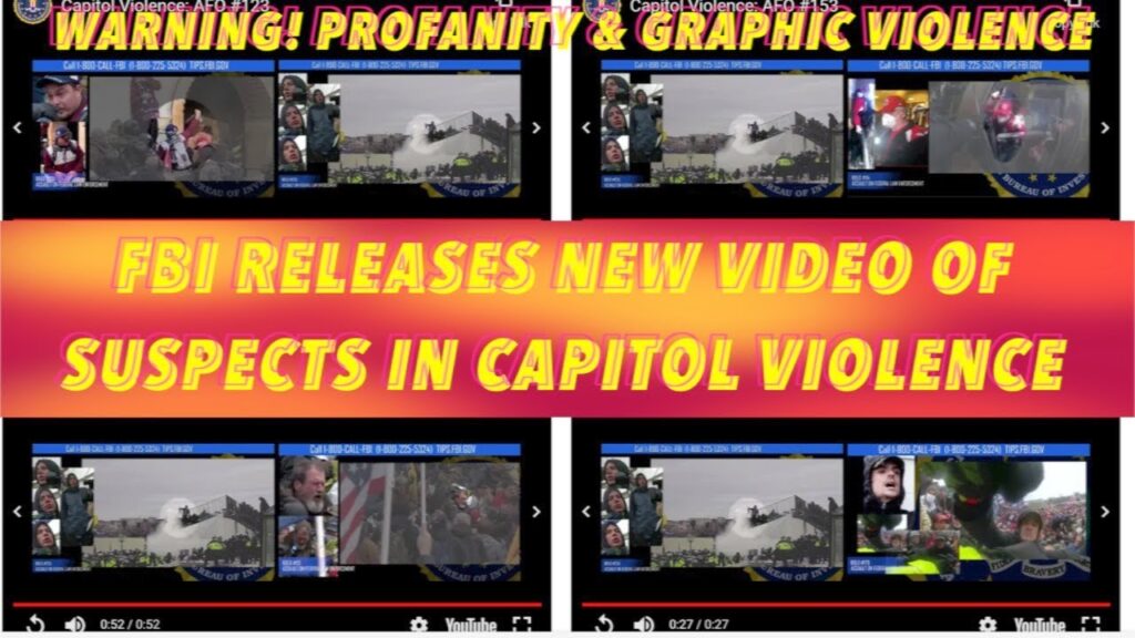 GRAPHIC VIOLENCE & PROFANITY: FBI Releases New Videos Of Suspects In ...