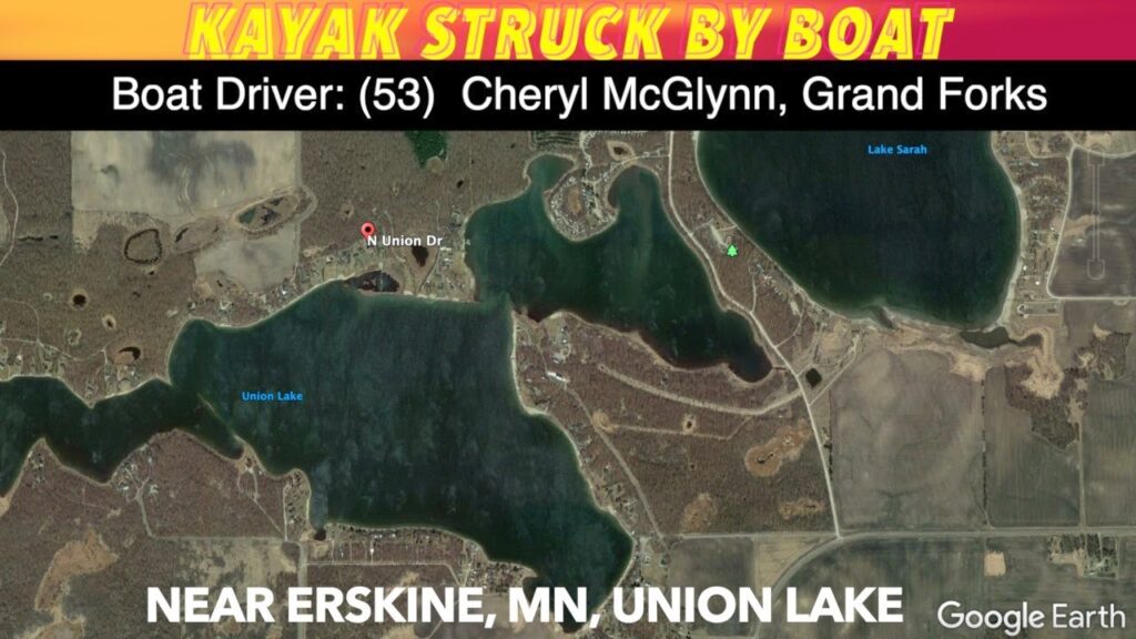 Kayak Struck By Boat On Union Lake - iNewZ