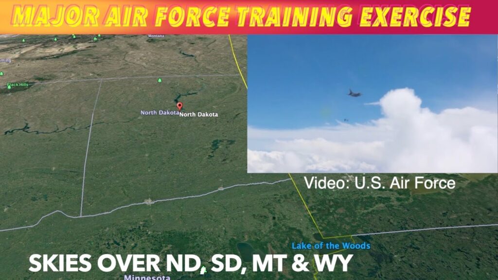 Major Air Force Training Exercise Over The Northern Plains - iNewZ