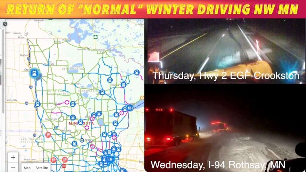 MN-ND ROAD CONDITIONS: Back To "Normal" Winter Driving Conditions ...