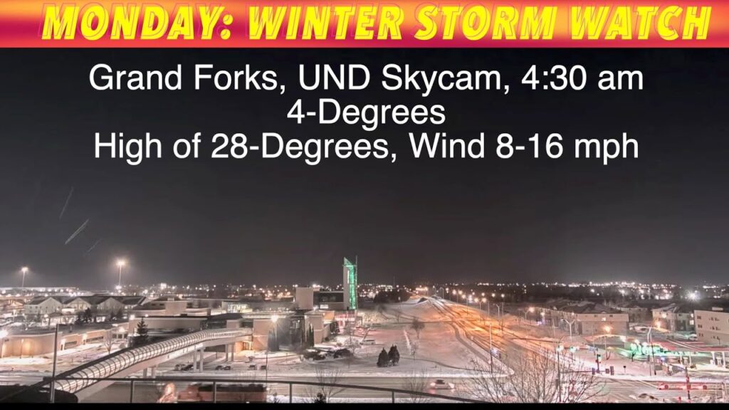 MONDAY: Winter Storm Watch Remains In Effect - iNewZ