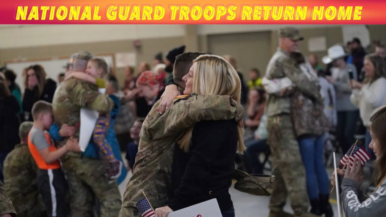 National Guard Troops Return Home - iNewZ
