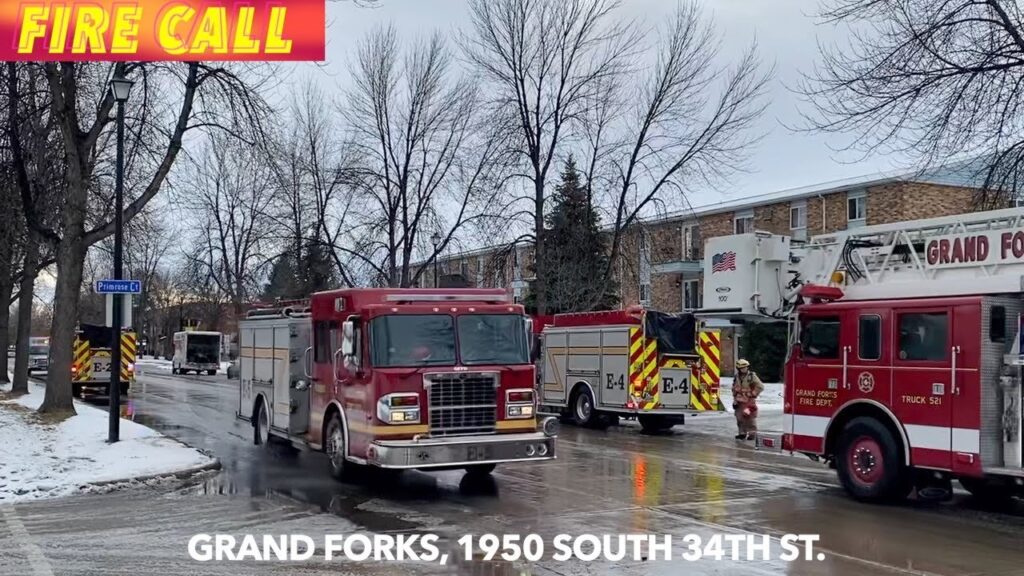 Noon Hour Fire Call At Grand Forks Apartment Building - iNewZ