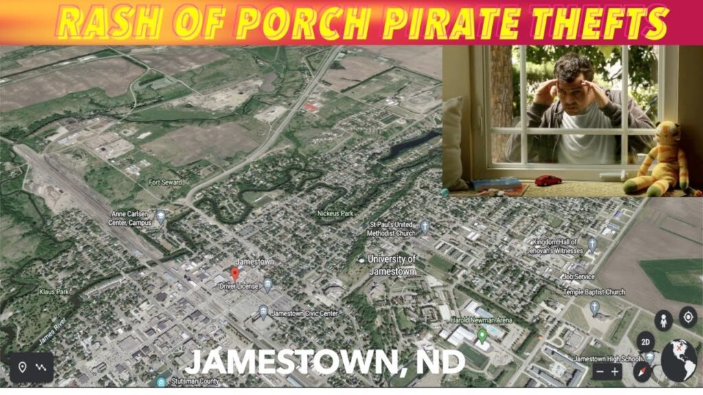 Rash Of Porch Pirate Thefts In Jamestown - iNewZ