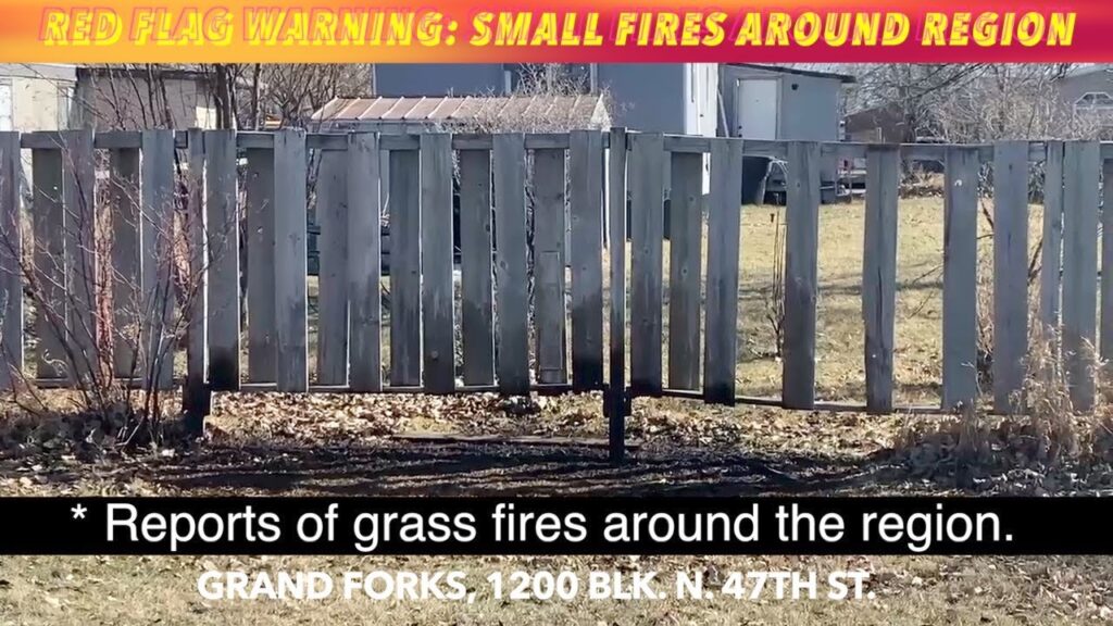 RED FLAG WARNING: Thursday Reports Of Small Grass Fires Around The ...