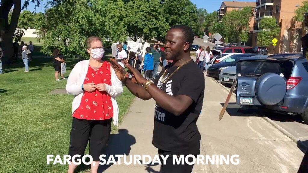 Saturday Morning March For George Floyd In Fargo Archives - iNewZ