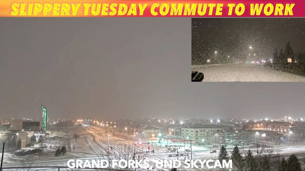 Slippery Tuesday Morning Commute To Work - iNewZ