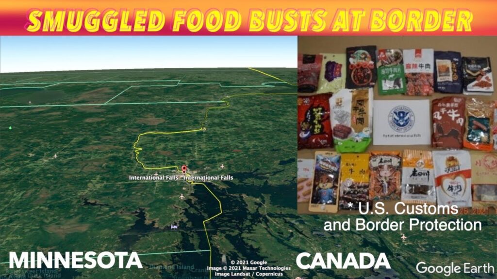 Smuggled Food Busts At The Canadian Border - iNewZ