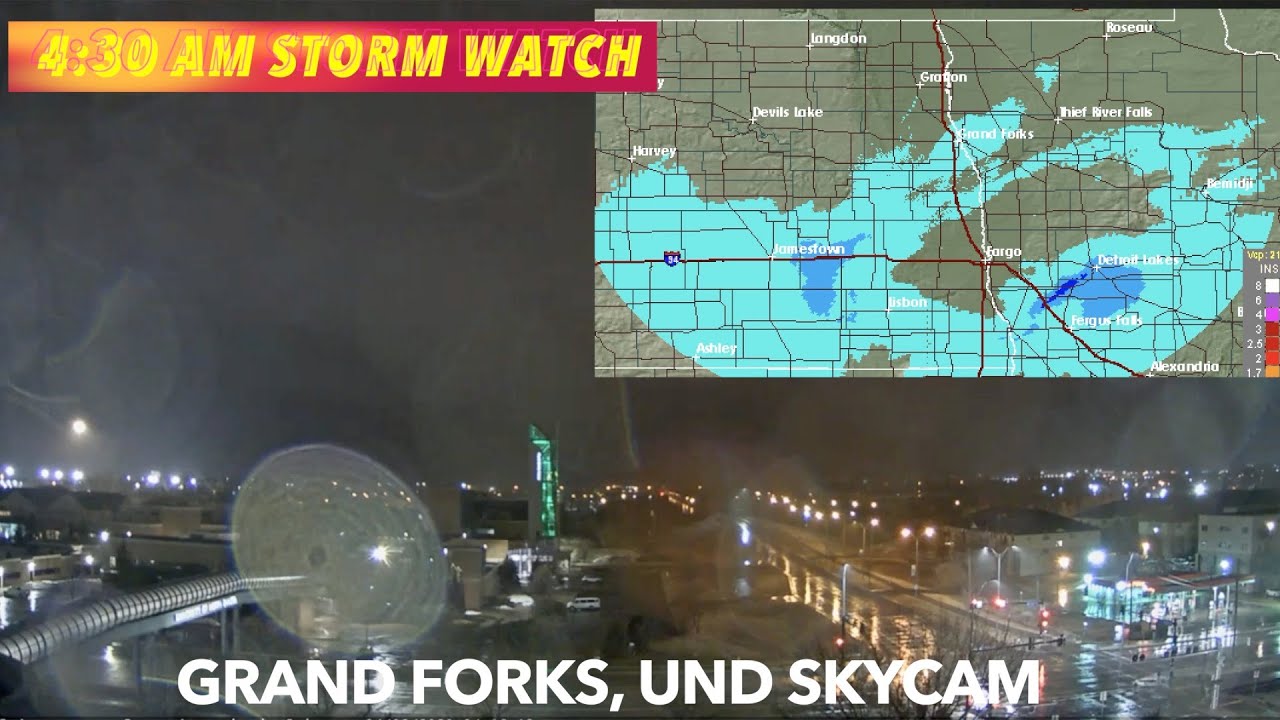 STORM WATCH: Thursday, 4:30 AM Grand Forks - iNewZ