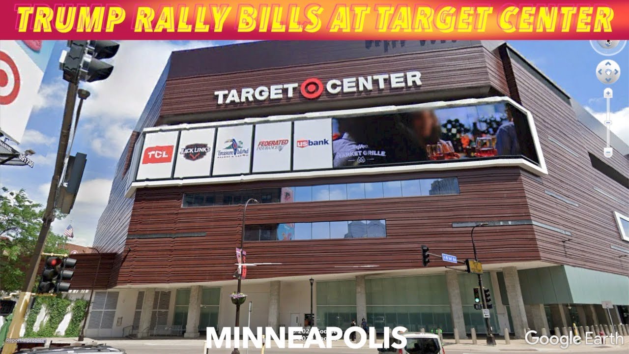 Trump Rally Bills At Target Center - iNewZ