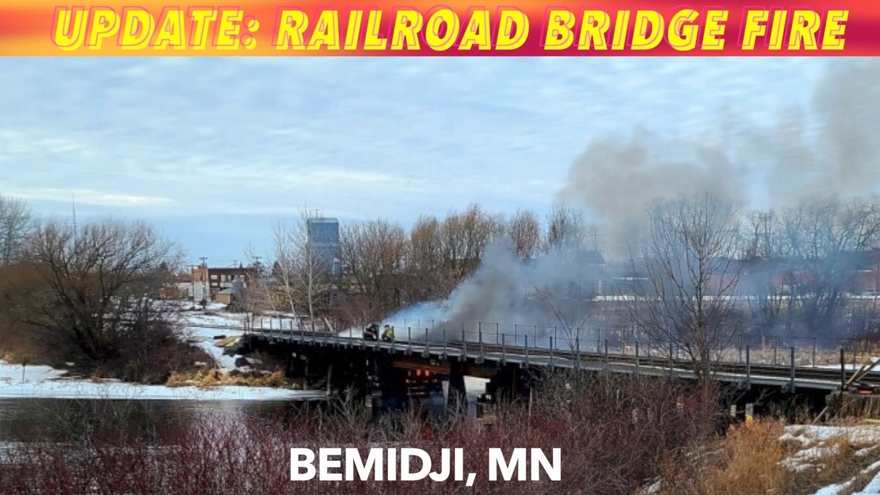 UPDATE: Bemidji Railroad Bridge Fire - iNewZ