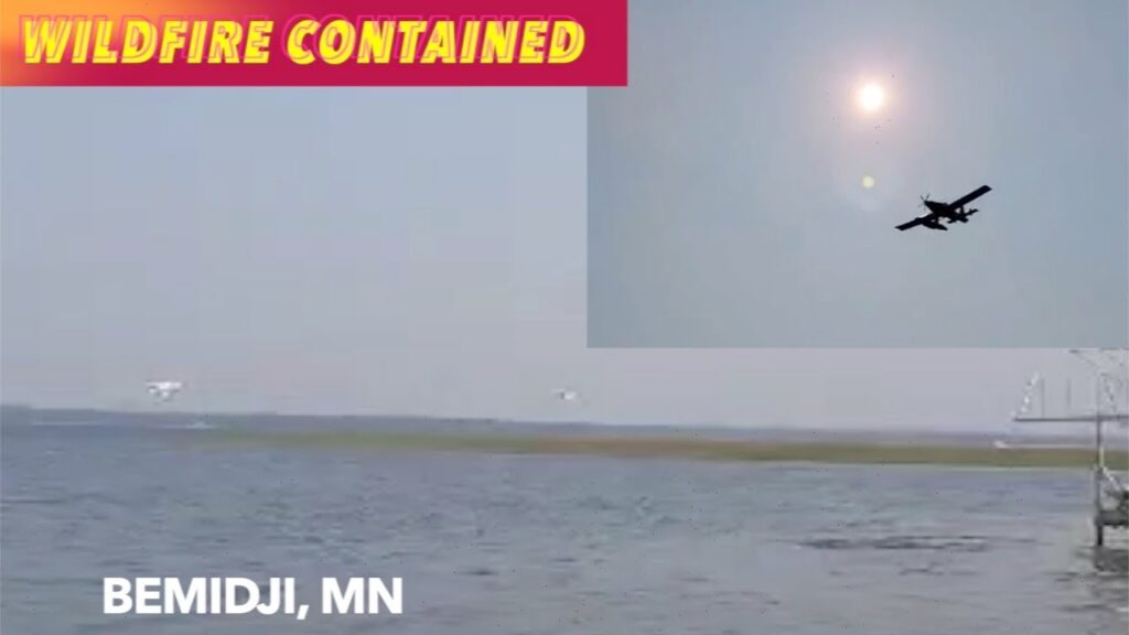 UPDATE: Bemidji Wildfire Contained, 60 Acres Burned, No Structures Or ...