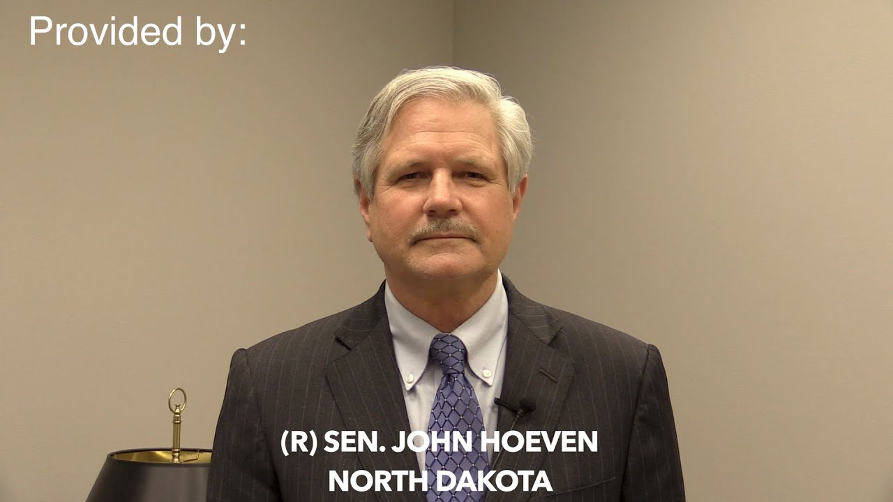 Video Statement From North Dakota (R) Senator John Hoeven... Still No ...