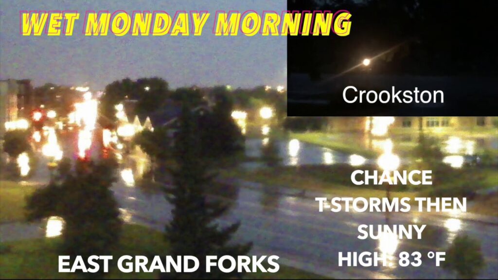 Wet Monday Morning Across Northern Valley - iNewZ