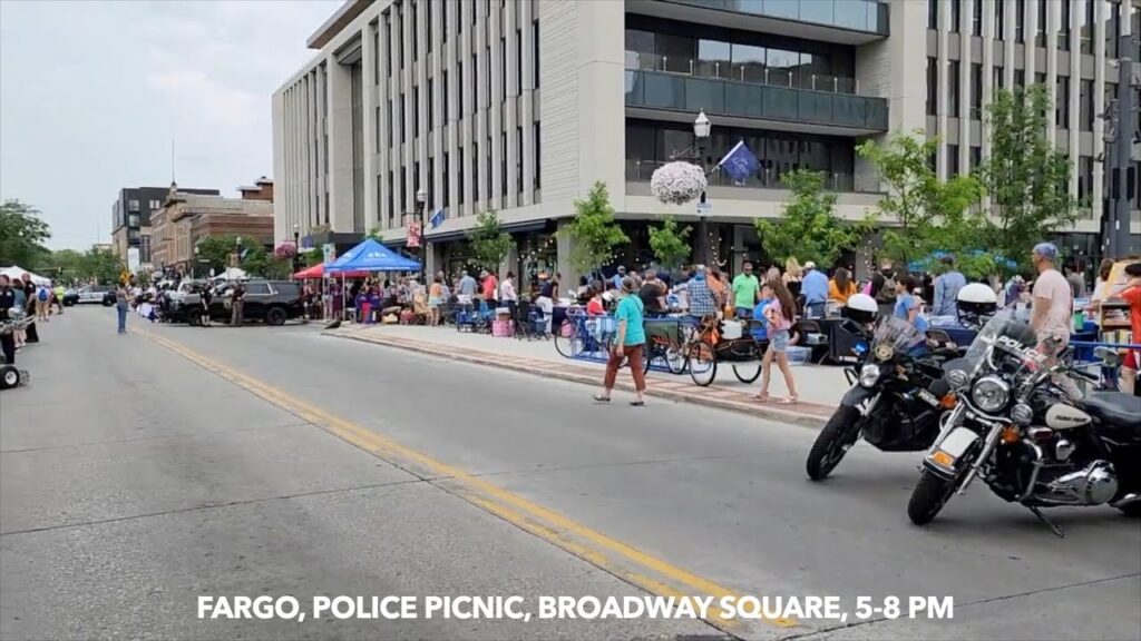 Fargo Police Picnic, Broadway Square - iNewZ