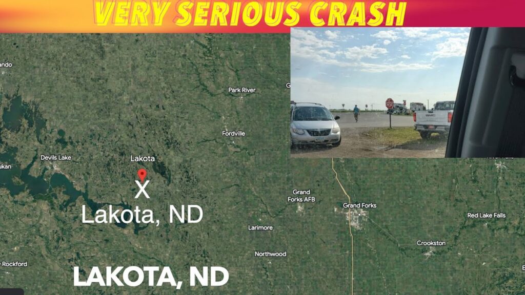 BREAKING NEWS: Report Of Very Serious Crash At Lakota, North Dakota - iNewZ