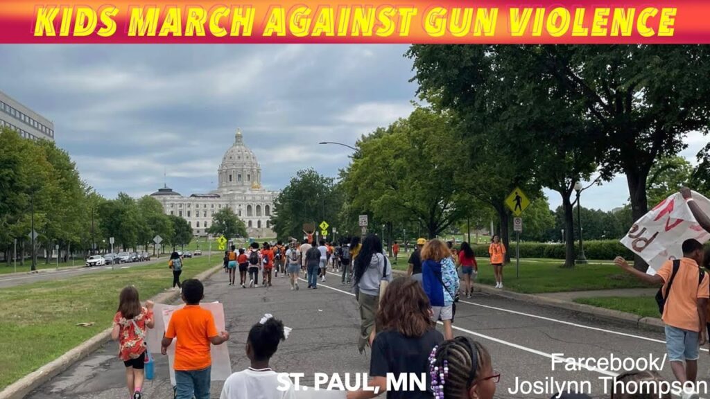 Kids March Against Gun Violence In St. Paul - iNewZ