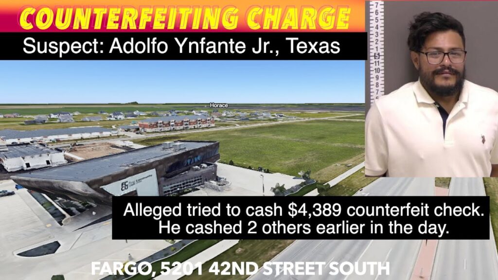 Allegedly Cashed 2 Counterfeit Checks, Wound Up Arrested On 3rd Try - iNewZ