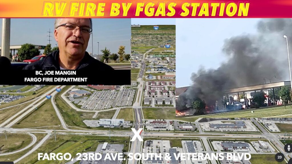 BREAKING NEWS: Fast Moving Fargo Fire Destroys Man's Dream Trip - iNewZ