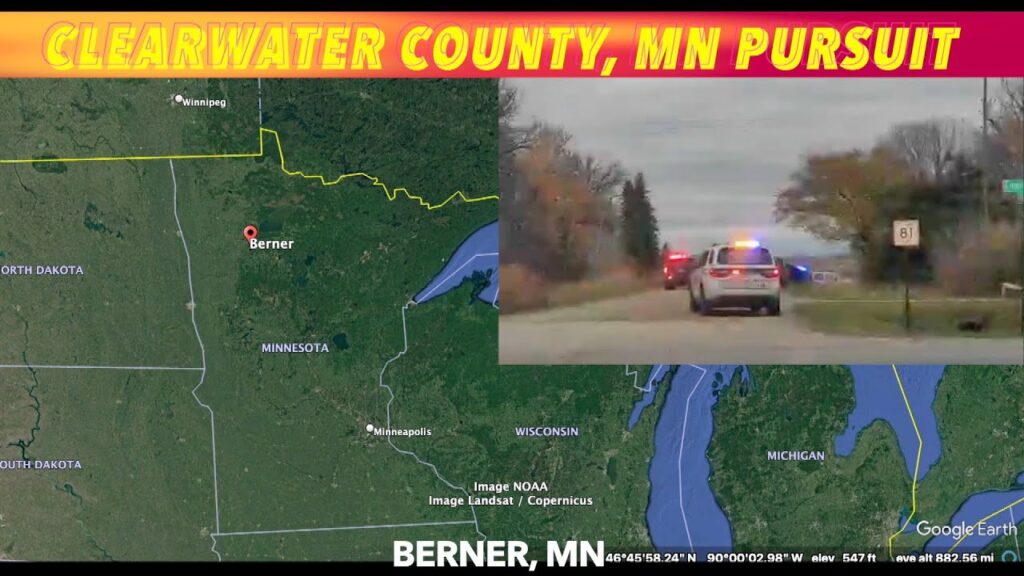 BREAKING NEWS: Pursuit Ends In Clearwater County, Minnesota - iNewZ