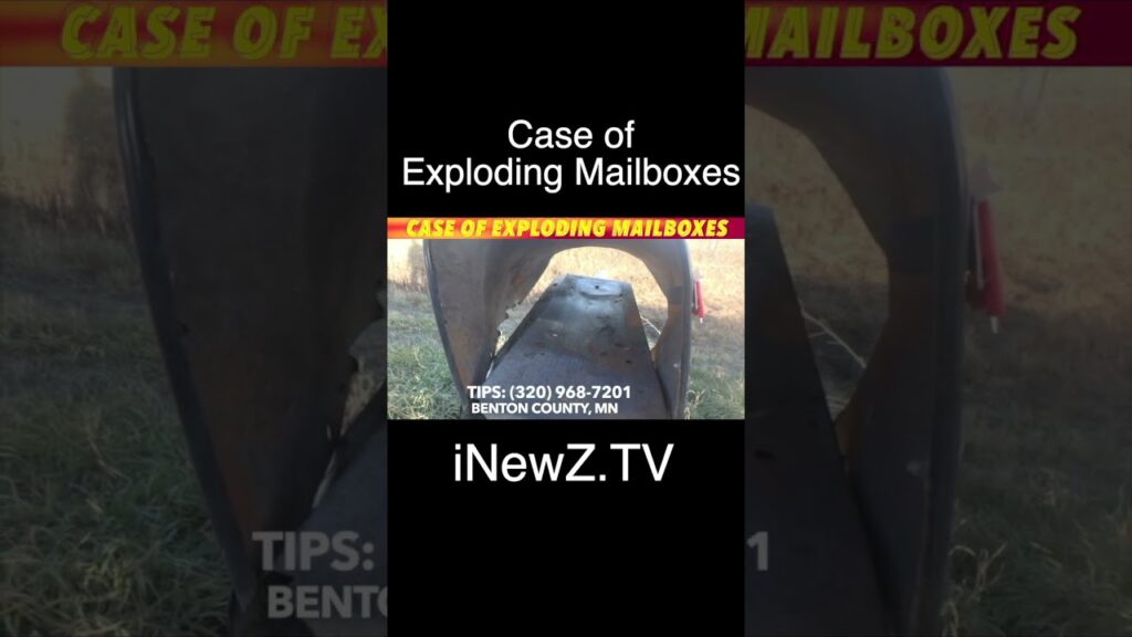 Case Of Exploding Mailboxes In Minnesota - iNewZ