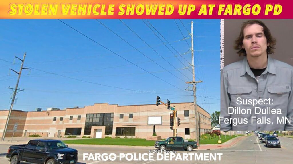 Stolen Car Showed Up At Fargo Police Department - iNewZ