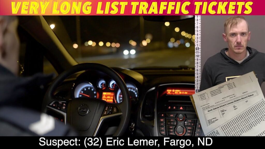 Very Long List Of Traffic Tickets - iNewZ