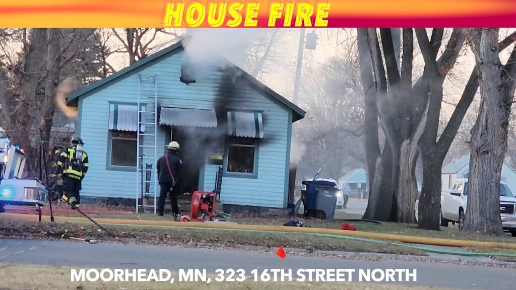 BREAKING NEWS: Moorhead House Fire - iNewZ