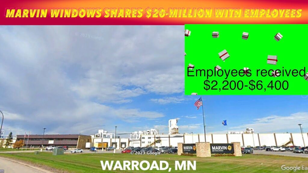 Marvin Windows Shares $20-Million With Employees - iNewZ