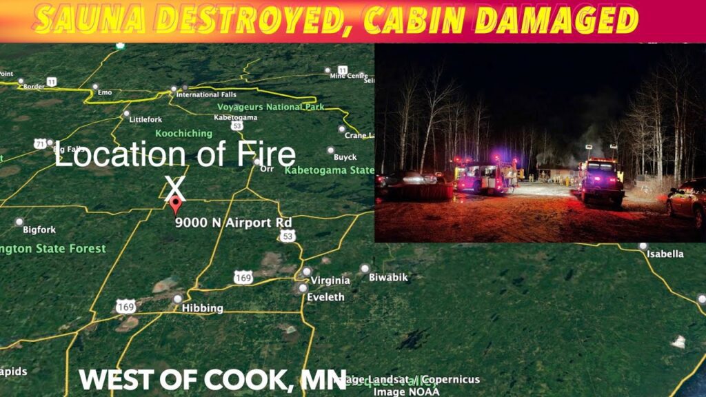 Sauna Destroyed, Extensive Damage To Cabin On Iron Range - iNewZ