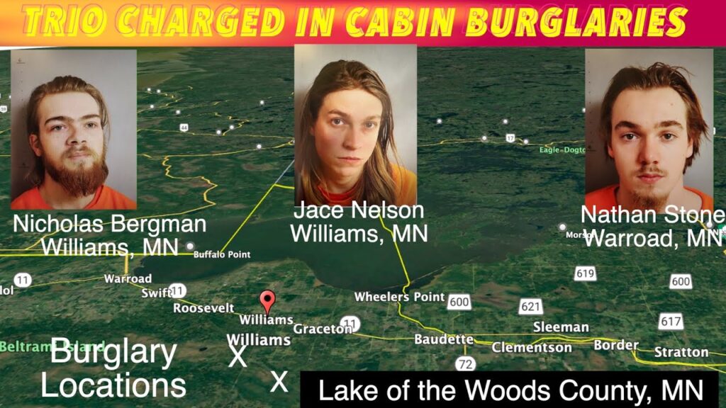 Trio Charged In Northern Minnesota Burglaries - iNewZ