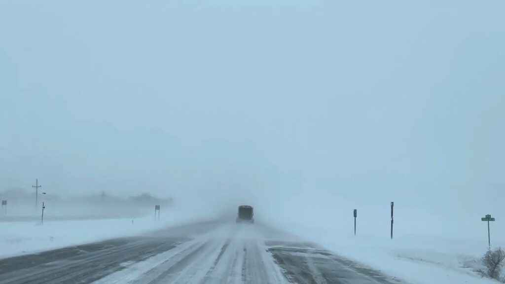 White Out Road Conditions! - iNewZ