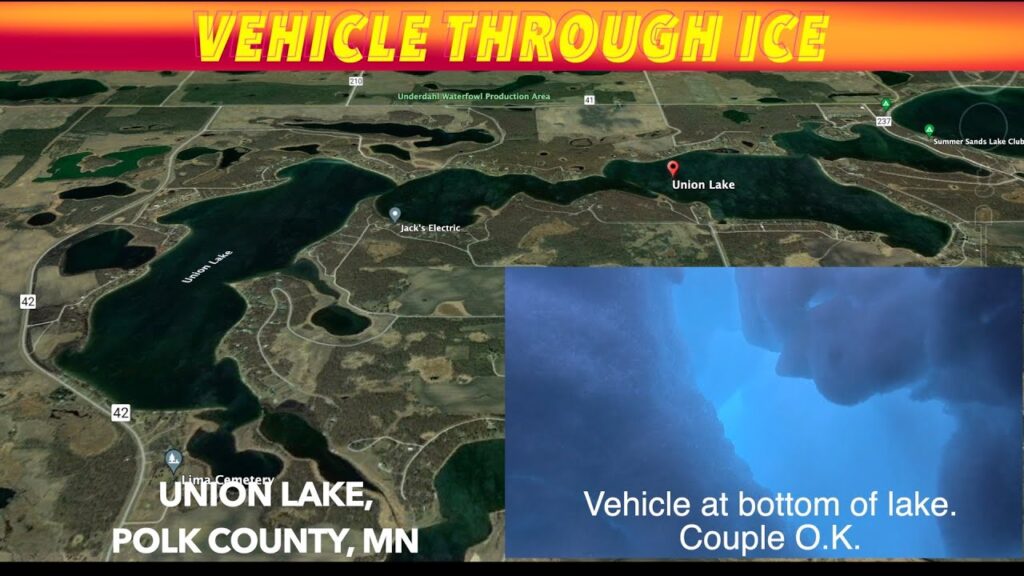 BREAKING NEWS: Pickup Goes Through Ice On Polk County Lake - iNewZ