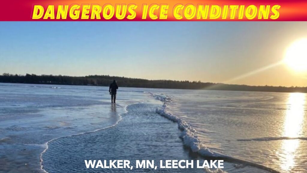 Dangerous Ice Conditions Around Cass County, Minnesota - iNewZ
