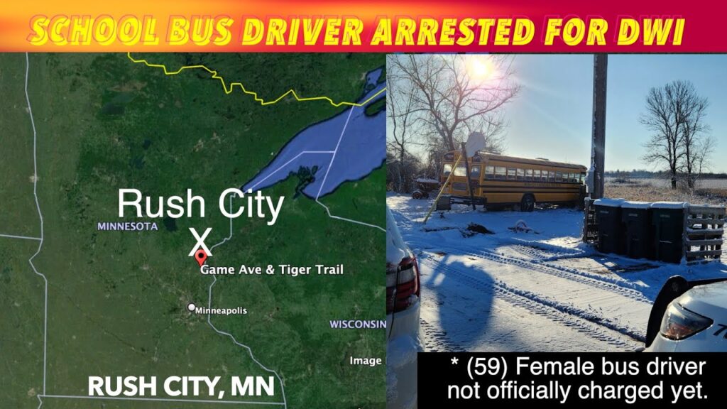 Minnesota School Bus Driver Arrested For DWI - iNewZ