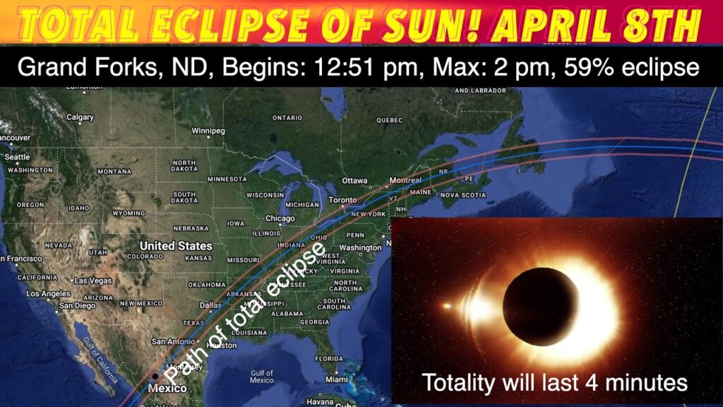 Total Eclipse Of Sun! April 8th - iNewZ