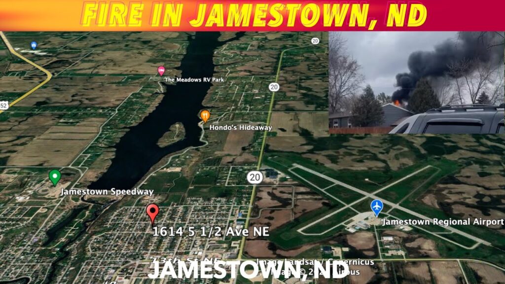 BREAKING NEWS: Fire In Jamestown, North Dakota - iNewZ