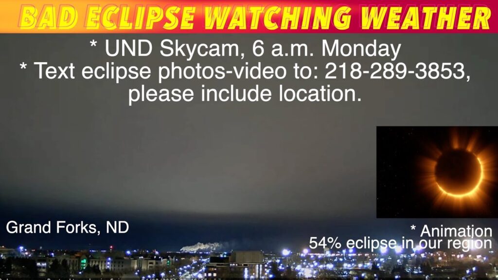 Bad Eclipse Watching Weather Around Our Region - iNewZ