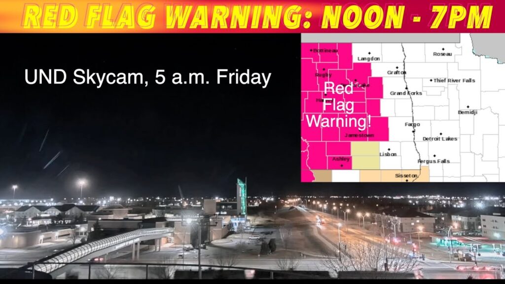 RED FLAG WARNING: Noon To 7 PM Friday - iNewZ