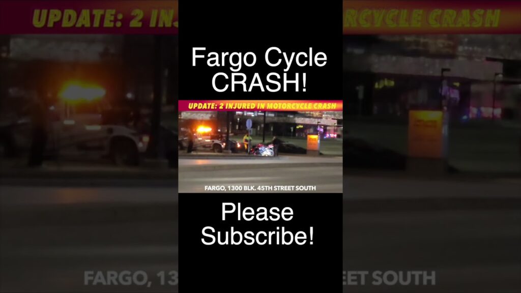 UPDATE: 2 Injured In Fargo Motorcycle Crash Wednesday Night - iNewZ
