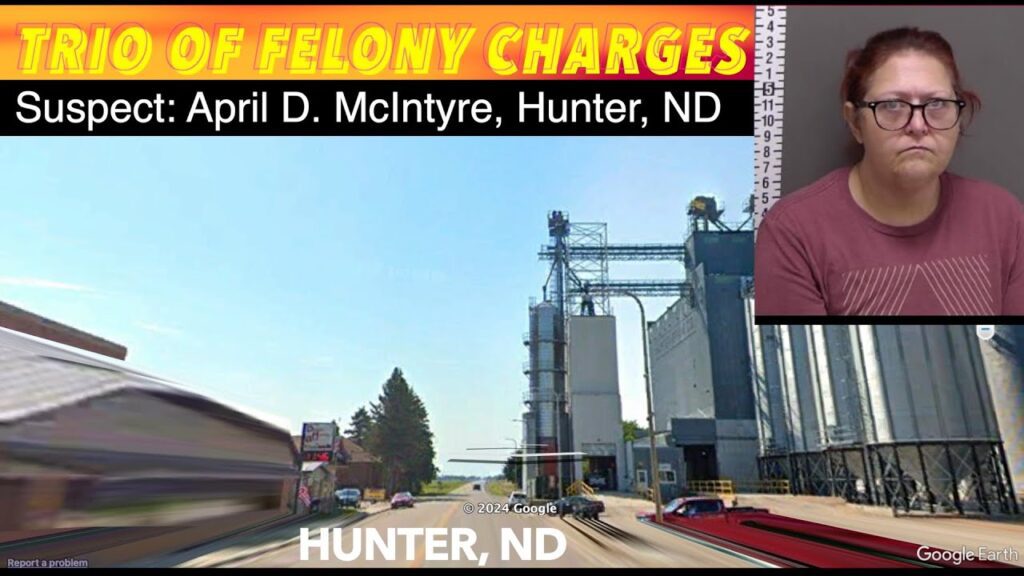 Woman Facing Trio Of Felonies In Hunter, North Dakota - iNewZ