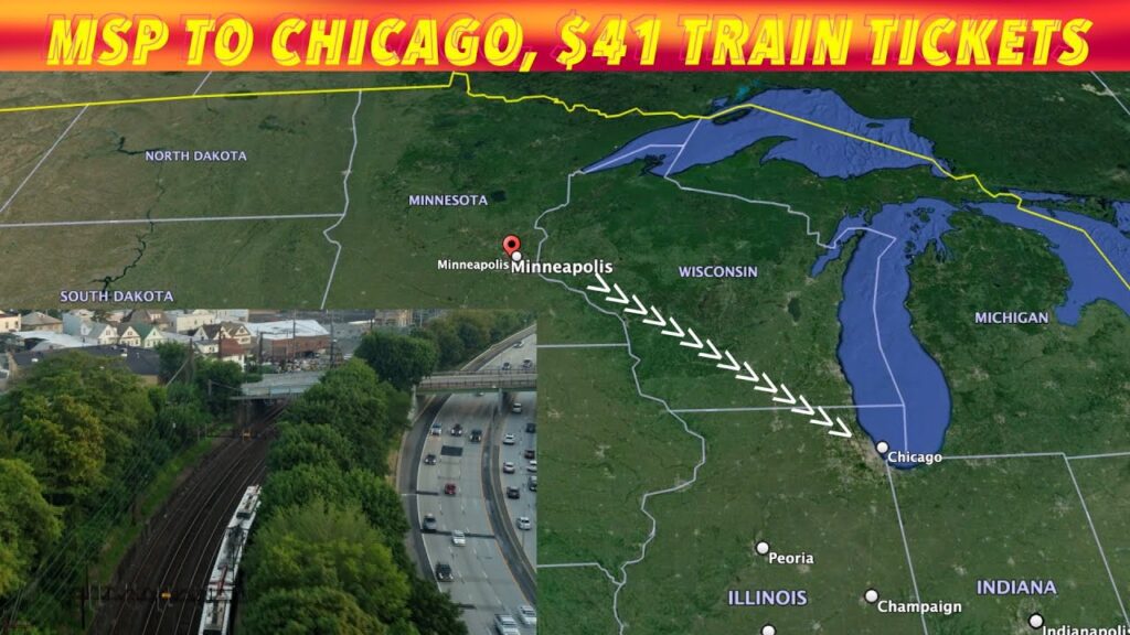 Minneapolis To Chicago, $41 Train Tickets! - iNewZ