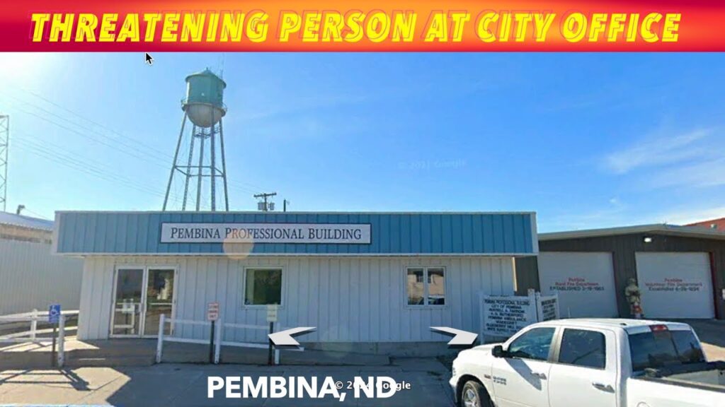 BREAKING NEWS: Threatening Person At Pembina City Office - iNewZ