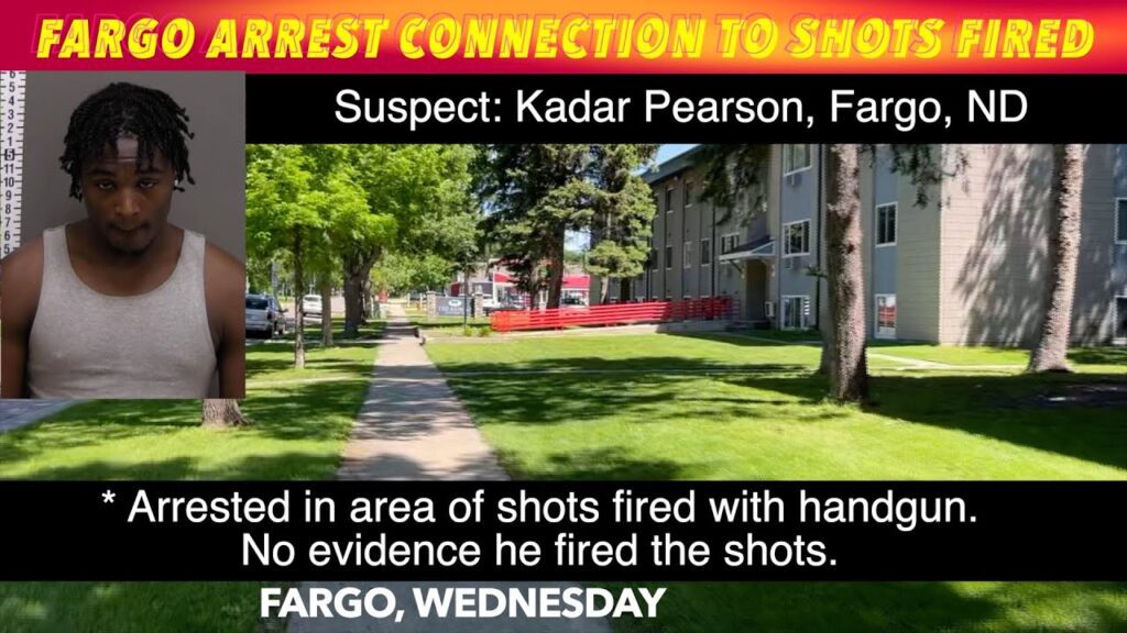 Fargo Arrest Connection To Report Of Shots Fired This Week - iNewZ