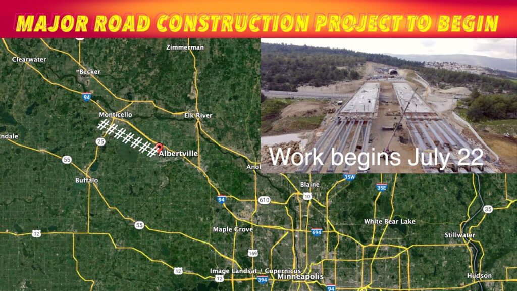 Major Interstate-94 Road Construction Project In Minnesota - iNewZ