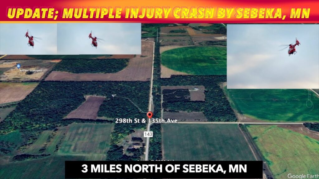 UPDATE: Multiple Injury Crash By Sebeka, Minnesota Wednesday - iNewZ